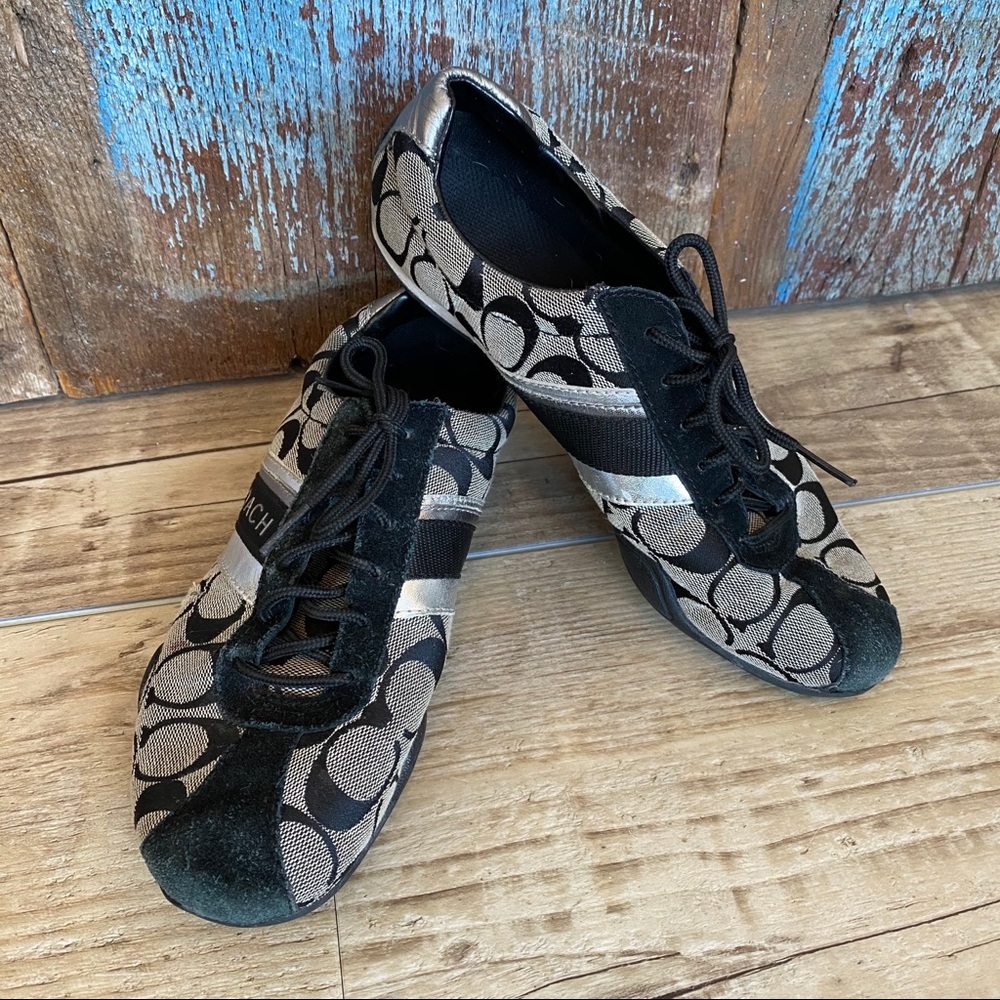 Coach Jayme Black & Gray Sneakers - Gem